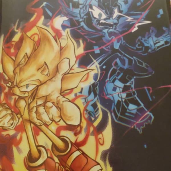 Super Sonic 2 Vs Doom Wings Super Shadow 11”x17” Semi Gloss Poster - Etsy