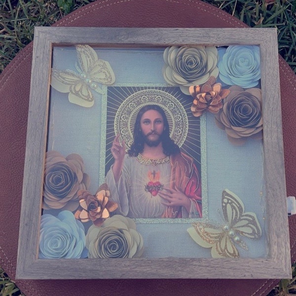 Baptism Proposal Shadow Box Caja De Sombra De Propuesta De Bautismo - Etsy