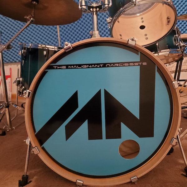 Custom Drum Sticker, Custom Drum Decal - Add Custom Image or Logo ...