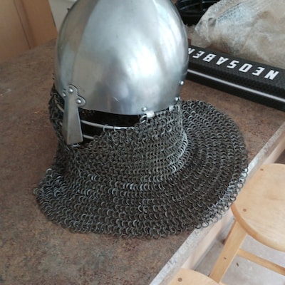 Steel Helmet Medieval German Bascinet Monkey Face Bascinet - Etsy