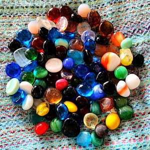 Instant Marble Collection Mega Marbles 25 DIFFERENT Mega Marbles 14mm ...