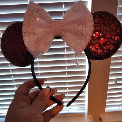 Burgundy Mouse Ears, Burgundy Mickey Ears, Pick Your Color Mouse Ears ...