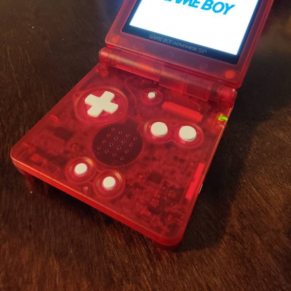 Revive Your Gameboy Advance SP With IPS V2 Screen, Fresh Shell, Buttons ...