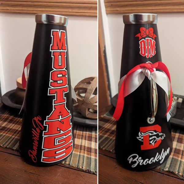 Cheer Megaphone 13" Custom Designed for Your Cheerleader or Event - Etsy