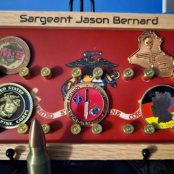 40 CT EMT Challenge Coin Holder, Display to Showcase Their Achievements ...