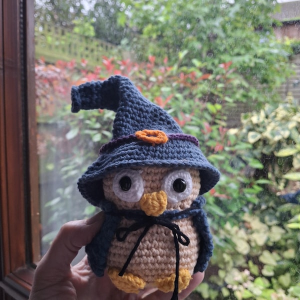 Owl Wizard Crochet Pattern , Amigurumi Mini Magical Animal Crochet PDF ...
