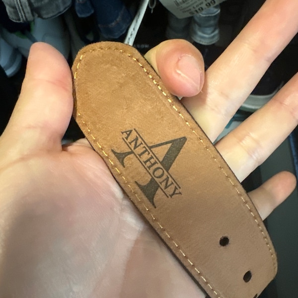 Personalized Handmade Belt for Dad, Valentines Day Gift for Him, Gift ...