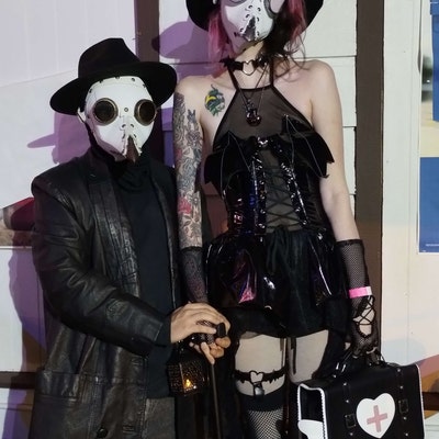 Copper Gas Mask Steampunk Tubes Gears Respirator Cosplay Dieselpunk ...