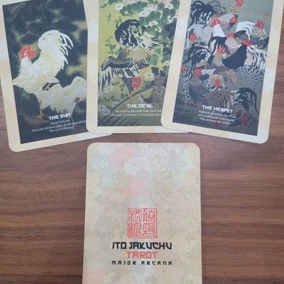 Ito Jakuchu Tarot Major Arcana Japanese Art Japanese Tarot Tarot Cards ...