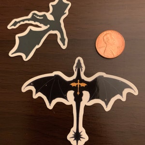 Sticker Fourth Wing Fantasy Sticker Bookish Sticker Booktok Gift for ...