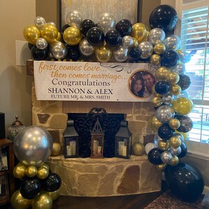 Happy Birthday Balloon Banner Script Cursive Balloon Letters | Etsy