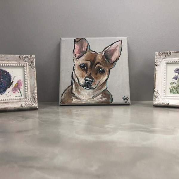 The Woods Painting Original Painting NOT a Print Tiny Painting Mini Art ...