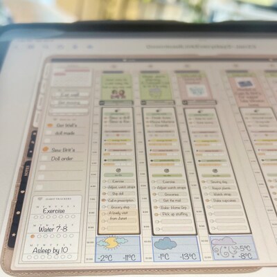 500 Digital Planning Sticker Set Goodnotes Stickers Doodle Stickers ...