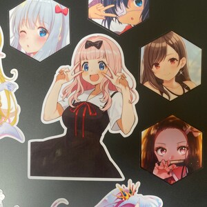 Chika Fujiwara Kaguya-sama Love is War Anime Stickers Laptop Stickers ...