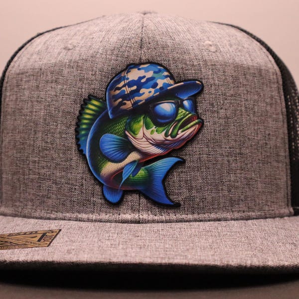 Watercolor Neon Bass Fish Collection Clipart, 17 PNG Fish Clipart ...