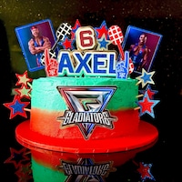 Gladiators Cake Topper Set. - Etsy UK