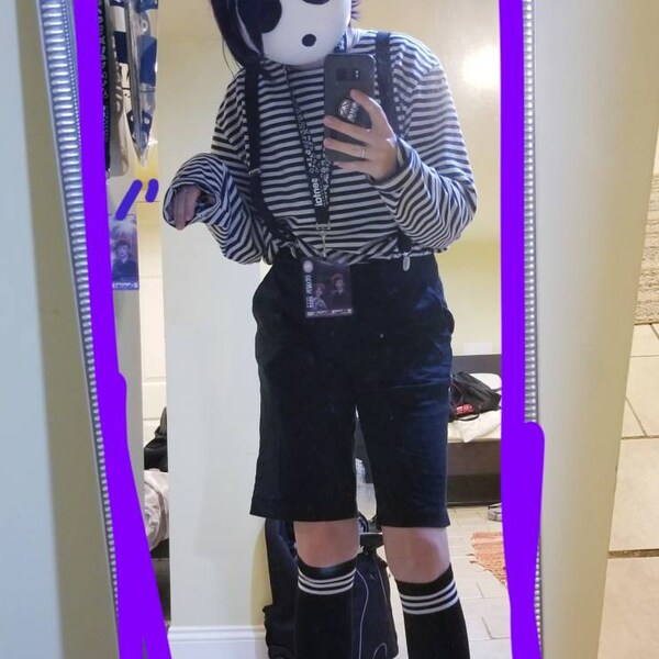 Wearable Allister Inspired Mask / Pokemon Trainer Stlye Mask - Etsy