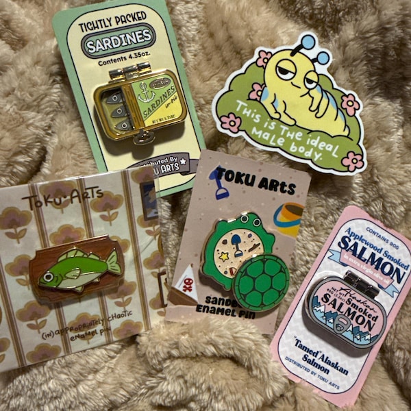Sad Onion Enamel Pin - Etsy