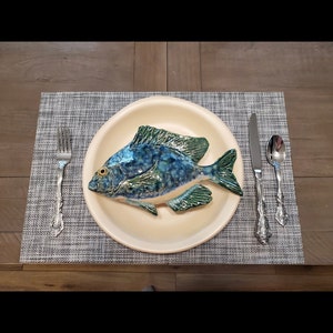 Ceramic Fish, Snapper - Etsy