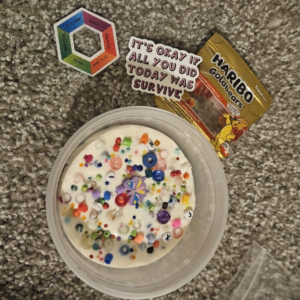 Confetti Rainbow and Stringy Picky Pad. Newly Updated *trichotillomania ...