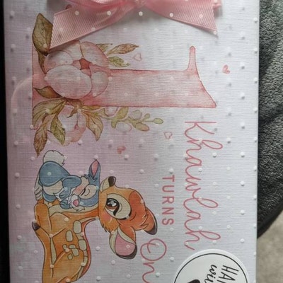 Personalised DISNEY AUTOGRAPH BOOK Tinkerbell Memory Scrapbook Album - Etsy