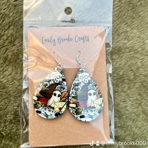 NMBC Teardrop Earring Sublimation Design PNG Download - Etsy