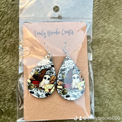 NMBC Teardrop Earring Sublimation Design PNG Download - Etsy