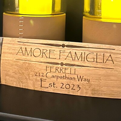 Wine Barrel Stave Signs - Etsy