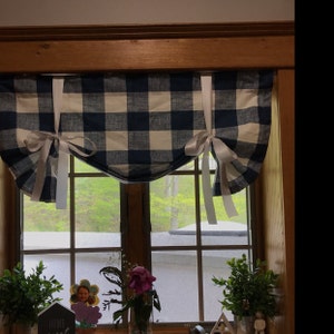 Tie UP Valance With Grommets Scott Living Fabrics Peony Multiple Colors ...