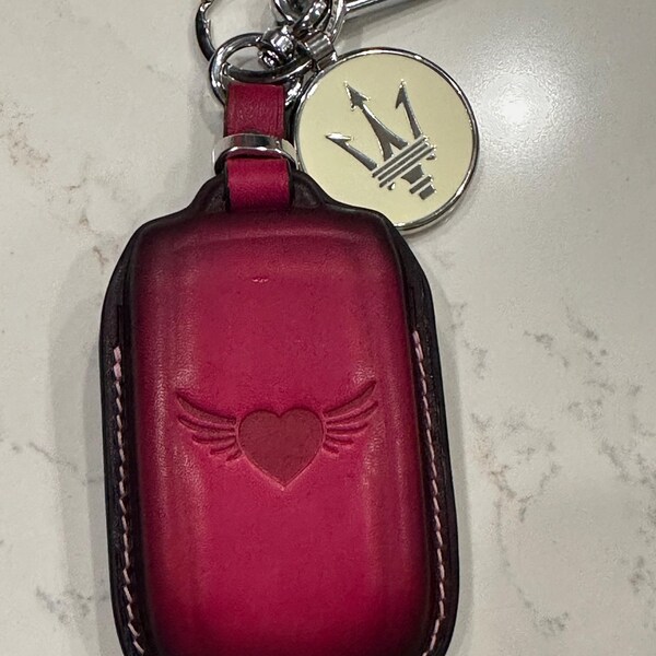 Mini Cooper 2022 2024 Handcrafted Leather Key Fob Cover for Clubman ...