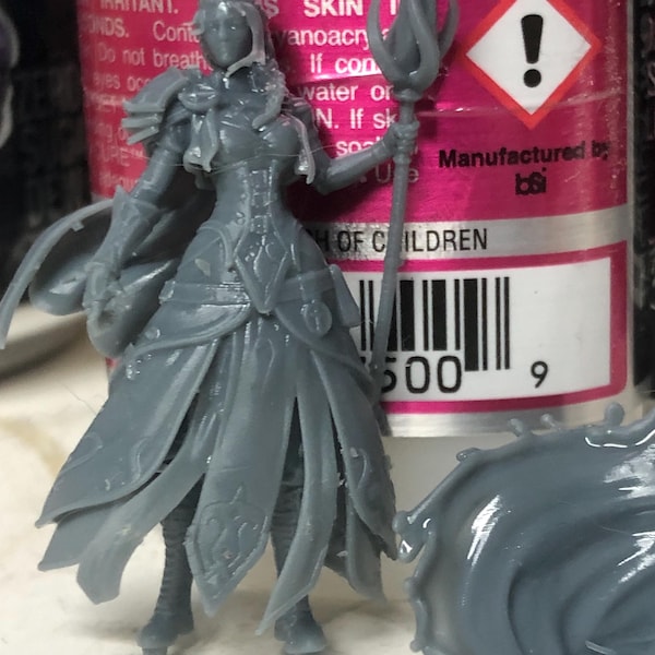 Elle the Musketeer 8K D&d/pathfinder 32mm 75mm 100mm Miniature RPG ...