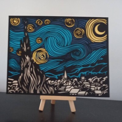 Digital File 7 Layer Laser Cut Files, DXF, SVG, Multi-layer Files ...