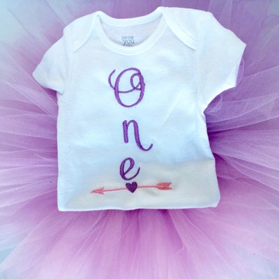 One Embroidery Design, First Birthday Embroidery Design, 1st Birthday ...