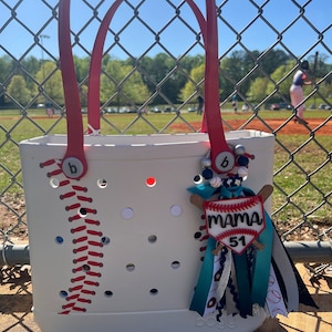 Bogg Bag Tassel and Charm, Bookbag Tag, Diaper Bag Tag, Custom Colors ...