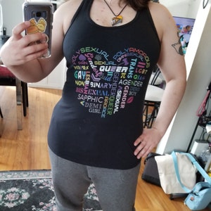 Lesbian Tote Bag Subtle LGBTQ Gift Sun and Cloud Art LGBT | Etsy