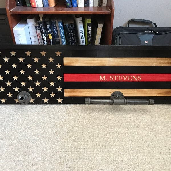 Thin Red Line - Firefighter Gear Rack - Thin Red Line Gear Rack ...