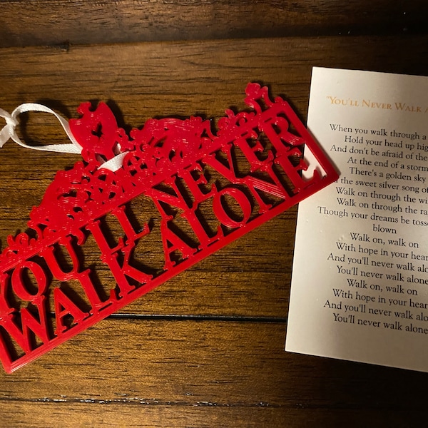 Liverpool 3D Signs - YNWA You'll Never Walk Alone and Liverbird Sign ...
