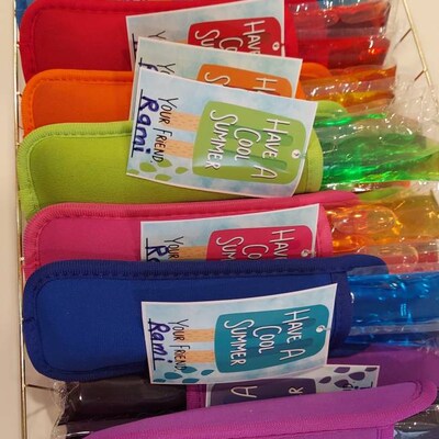 Have a Cool Summer Freeze Pop Freezer Ice Pops Printable Tags for End ...