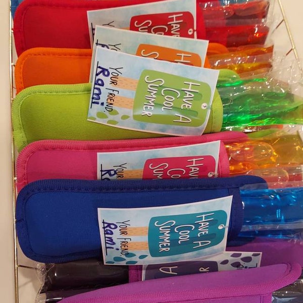 Have a Cool Summer Freeze Pop Freezer Ice Pops Printable Tags for End ...