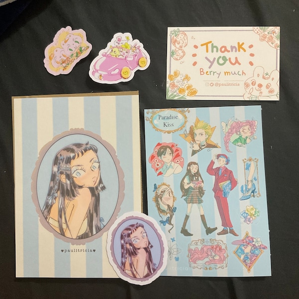 FRAME AESTHETIC ANIME Prints, Ai Yazawa, Nana, Paradise Kiss, Gokinjo ...