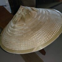 Spherical Cap Bamboo Hat Farmer Rice Hat Asian Hat Funny Party Hat Dia ...