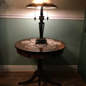 Stunning Real Handmade Crochet Doily, tulips, Blue Colors, Square, 28 ...