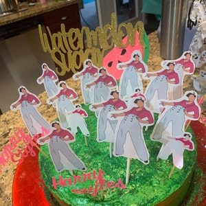 Watermelon Sugar I Harry Styles Birthday Cake Topper I Cake Topper I ...