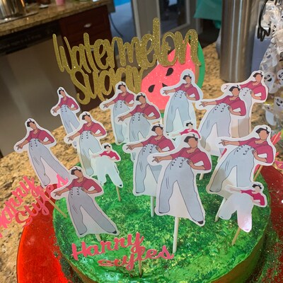 Watermelon Sugar I Harry Styles Birthday Cake Topper I Cake Topper I ...