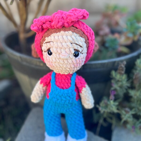 Crochet Ms. Rachel Pattern, Ms. Rachel Doll Pattern, Ms. Rachel Crochet ...