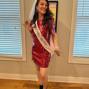 Bachelorette Party Disco Themed Sash / Bride to Be / Bridesmaid ...