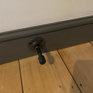 Industrial Foot Rail Black Home Bar Foot Rail Kitchen Island Foot Rest ...