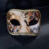 Hand Painted Venetian Casanova Mask Carnival Mask With Pirate Hat ...