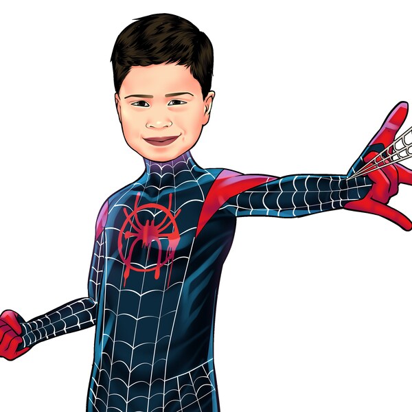 Family Custom Superhero Comics Portrait From Your Photo - Etsy