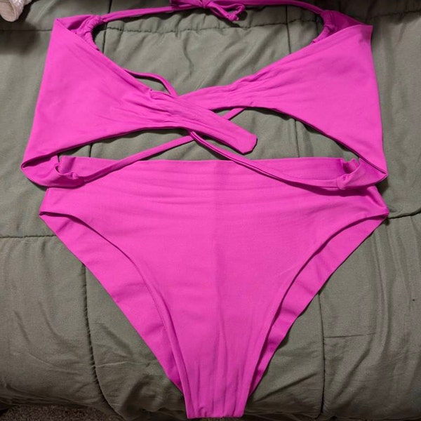 Bea Bottom /customizable/ High Cut Bikini Bottom, High Rise Swimsuit ...